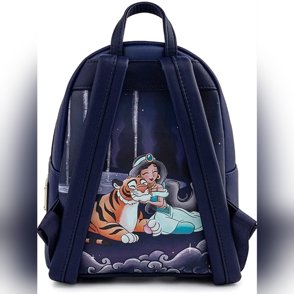 Loungefly | Bags | Loungefly Disney Aladdin Jasmine Genie Abu The Magic ...